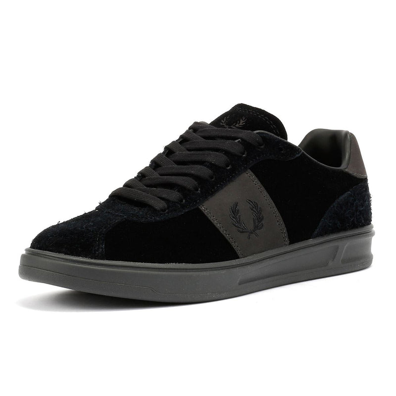 Fred Perry Suede Men's Black/Gray Sneakers – Tower-London.US