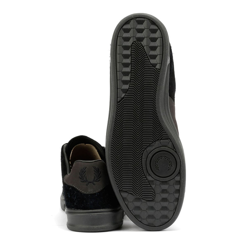 Fred Perry Suede Men's Black/Gray Sneakers – Tower-London.US