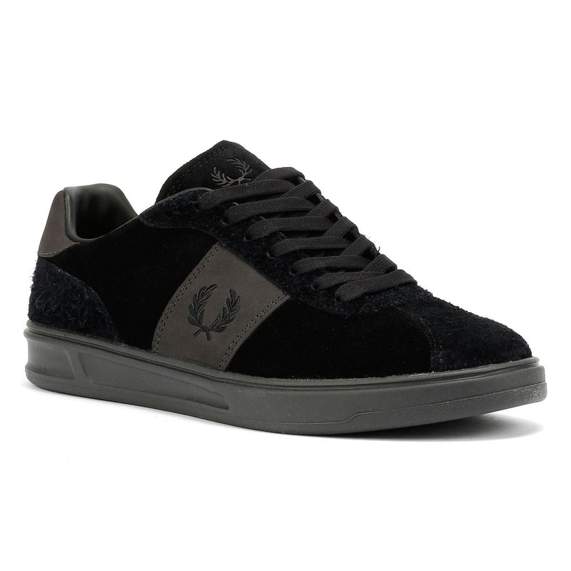 Fred Perry Suede Men's Black/Gray Sneakers – Tower-London.US