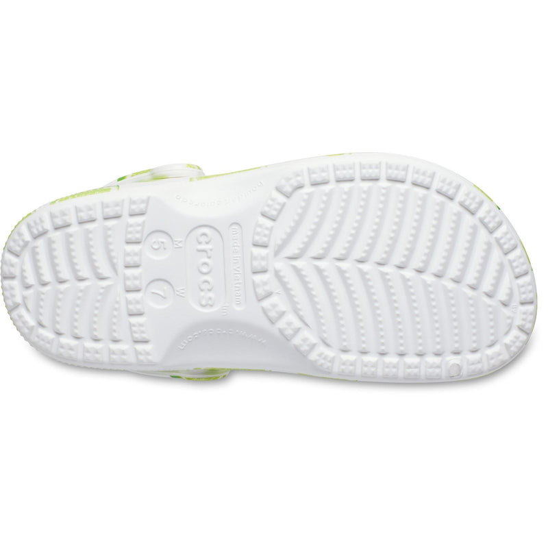 Crocs Classic Graphic EVA Women's Lime Standard Clogs – Tower-London.US