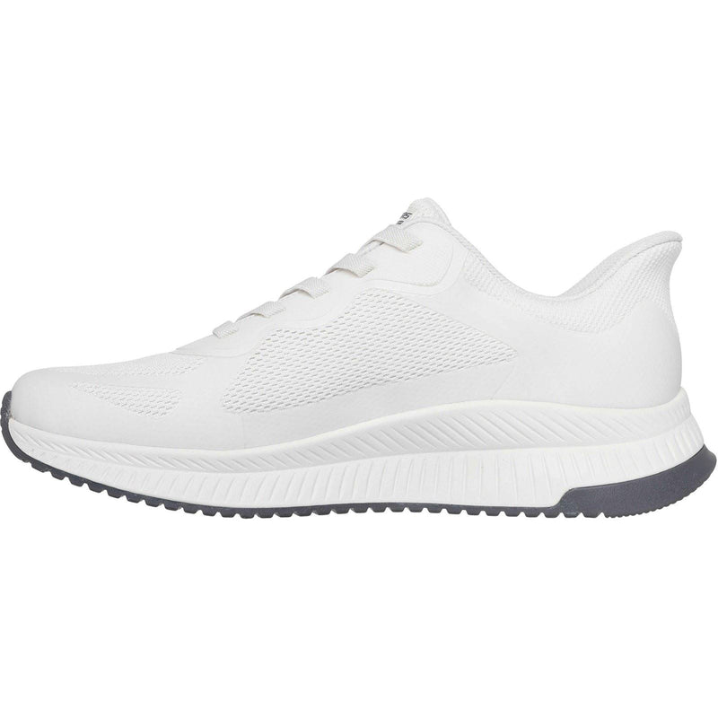 Skechers BOBS Sport Squad Chaos 4 Men's Off White Standard Trainers ...