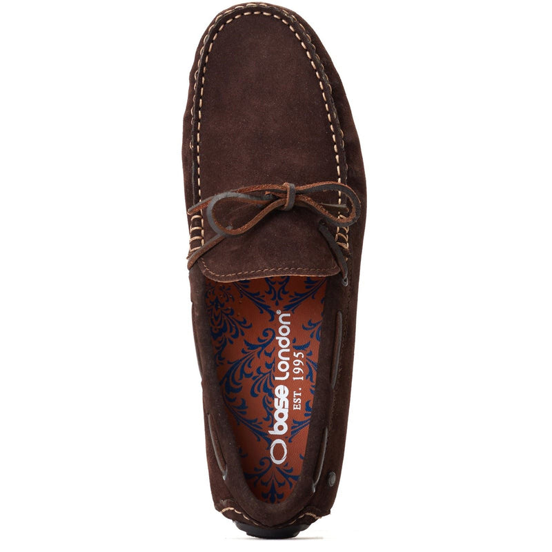 Base London Brooks Leather Men's Burnt Brown Standard Loafers – Tower ...