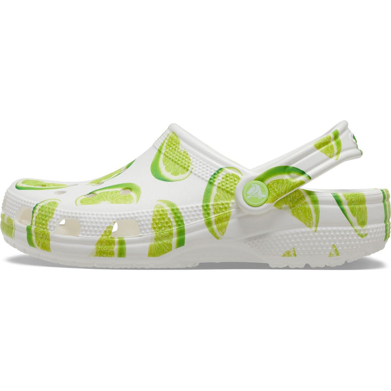 Crocs Classic Graphic EVA Women's Lime Standard Clogs – Tower-London.US