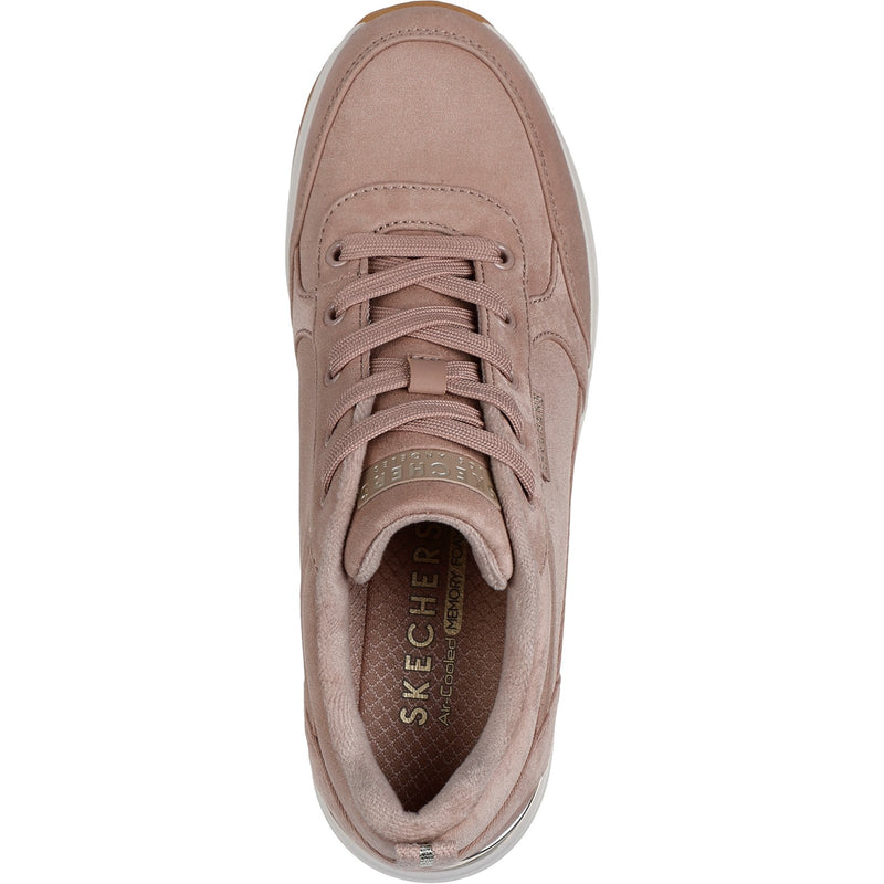 Skechers Womens Billion 2 Prissy N Plush 177349-TPE Taupe Lace Up Shoe ...