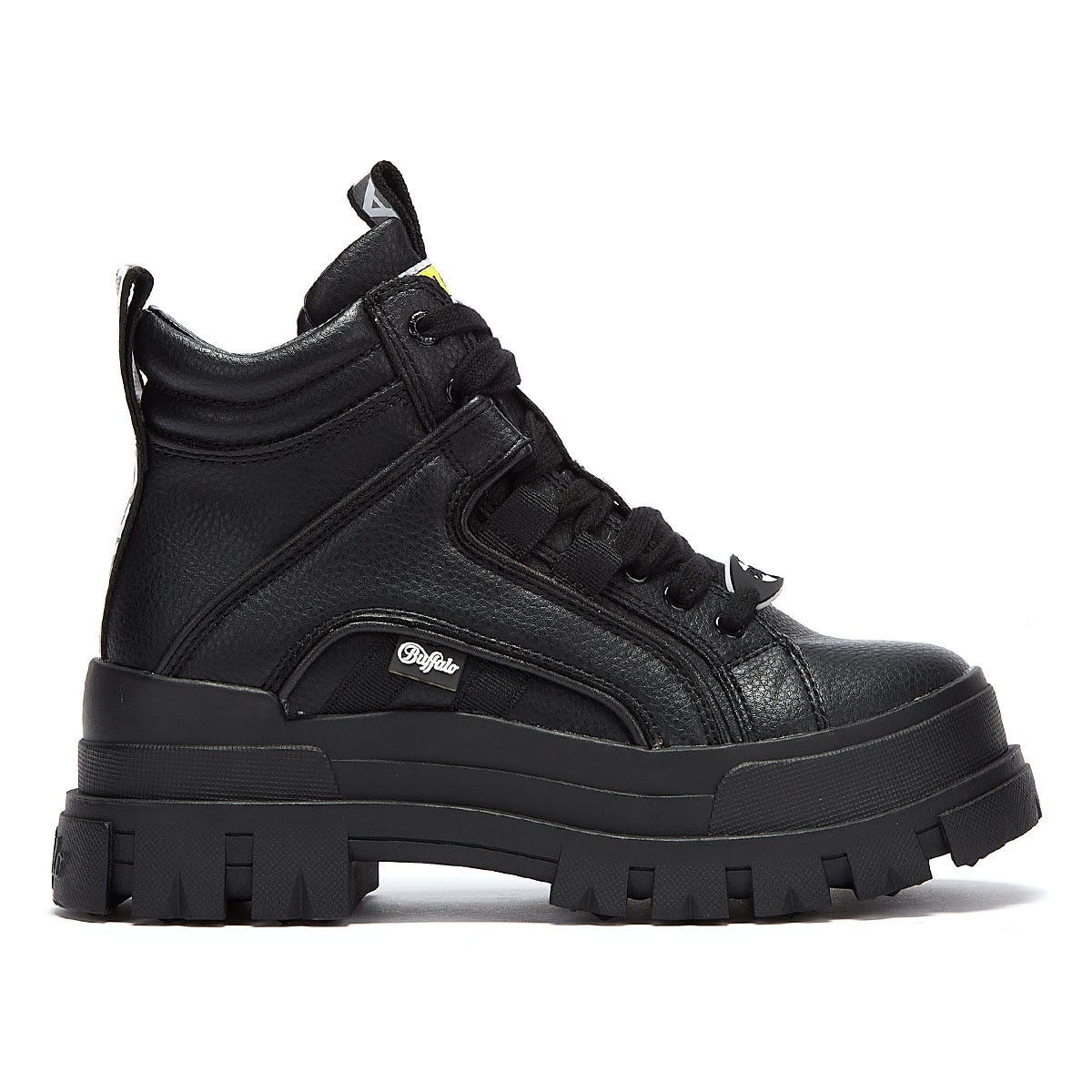 Buffalo Aspha Mid NC Womens Black Boots – Tower-London.US